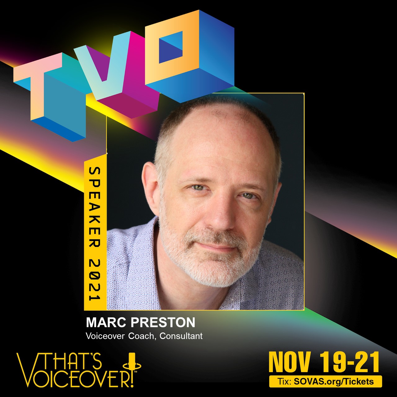 SOVAS | That's Voiceover | Speaker | marcprestonconsulting.com